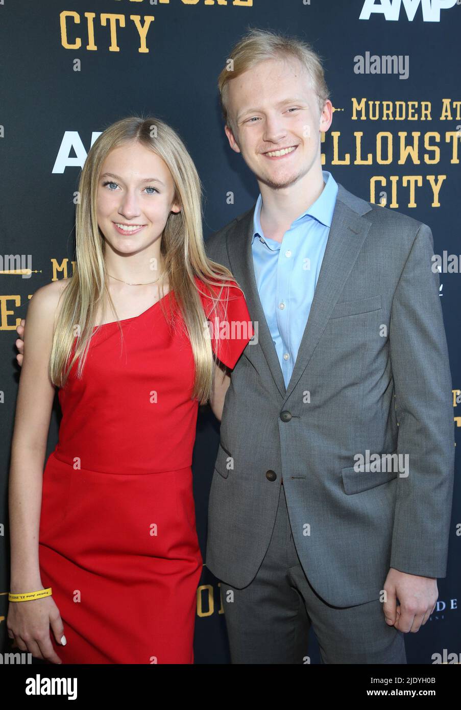 Los Angeles, California, USA. 23rd June, 2022. Isabella Ruby, Austin ...