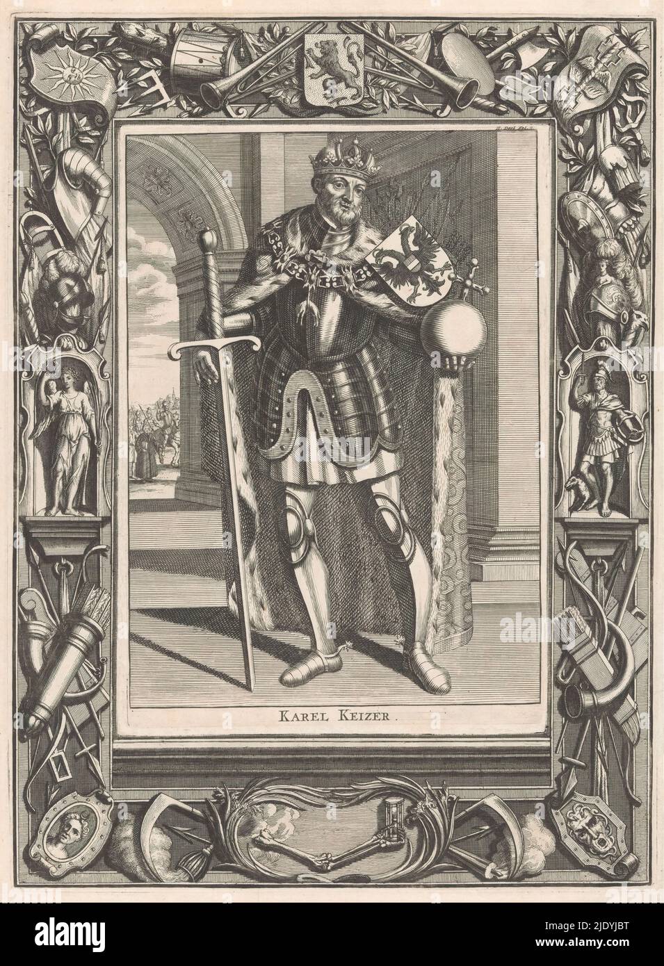 Portrait of Charles V of Habsburg, Portrait of Charles of Habsburg at ...