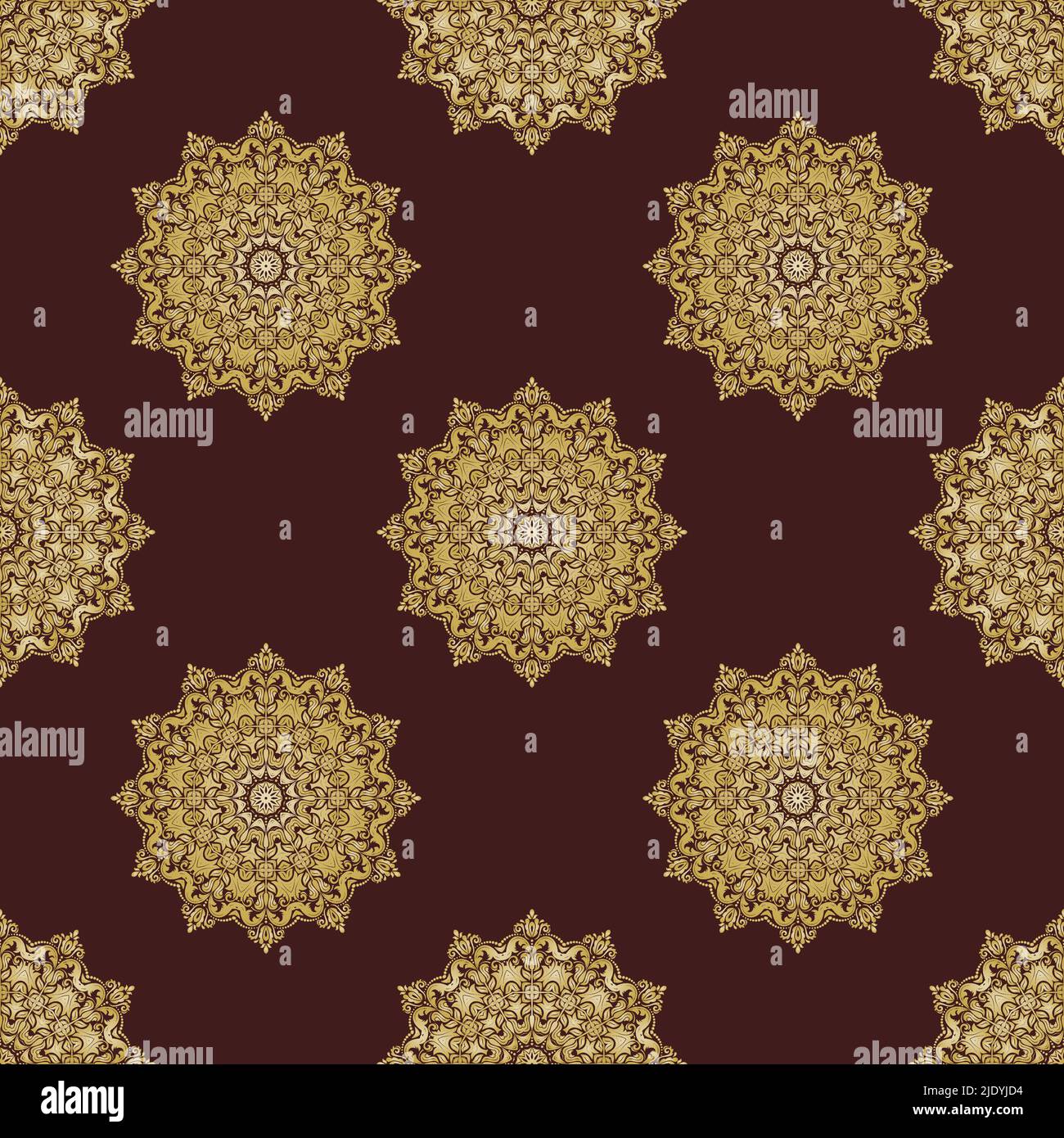 Orient vector classic pattern. Seamless abstract background with ...