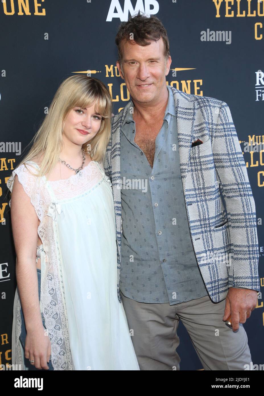 Los Angeles, California, USA. 23rd June, 2022. Harlow Jane, Thomas Jane ...