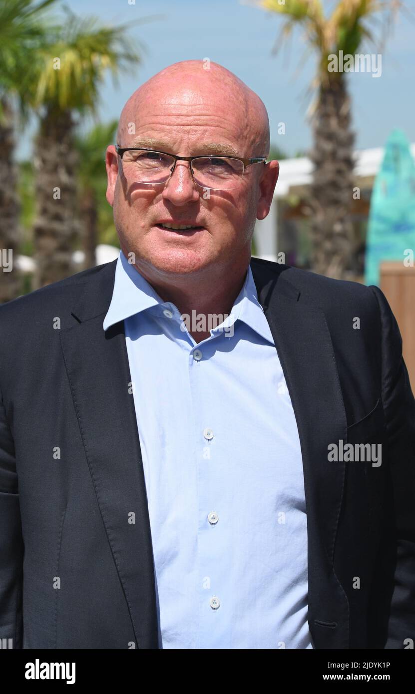 Euskirchen, Germany. 22nd June, 2022. Uwe Barth, Head of Therme ...