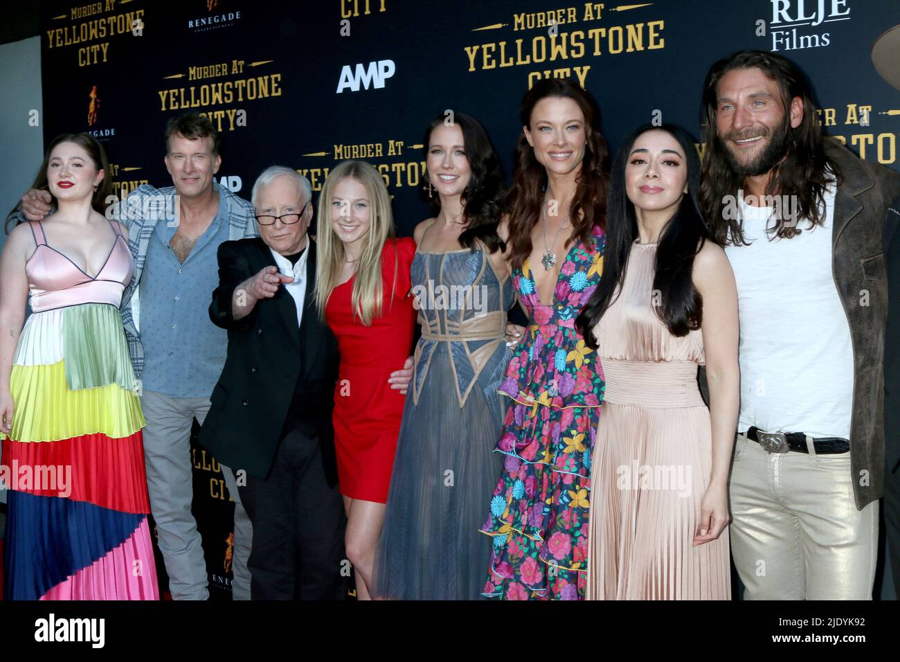LOS ANGELES - JUN 23: Emma Kenney, Thomas Jane, Richard Dreyfuss ...