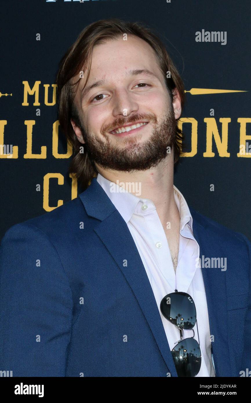 LOS ANGELES - JUN 23: Brandon Lessard at Murder At Yellowstone City ...