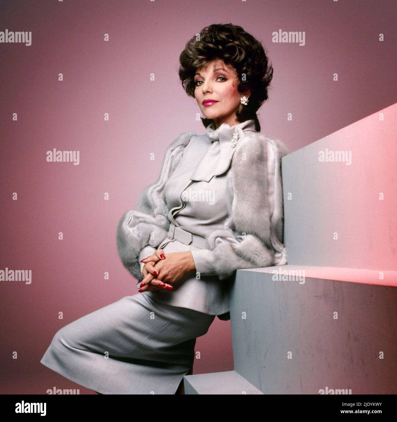JOAN COLLINS in DYNASTY (1981), directed by PHILIP LEACOCK, JEROME ...