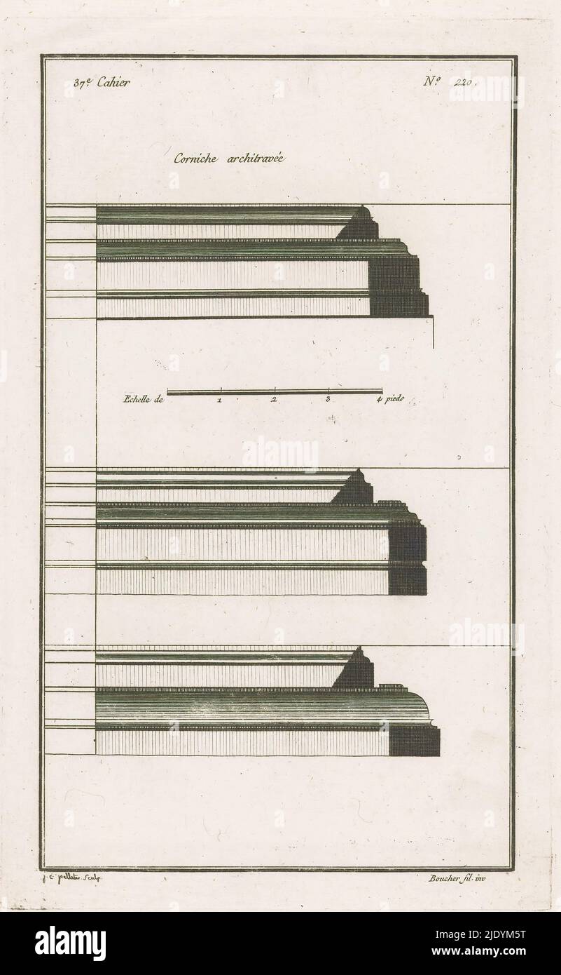 Three cornices hi-res stock photography and images - Alamy