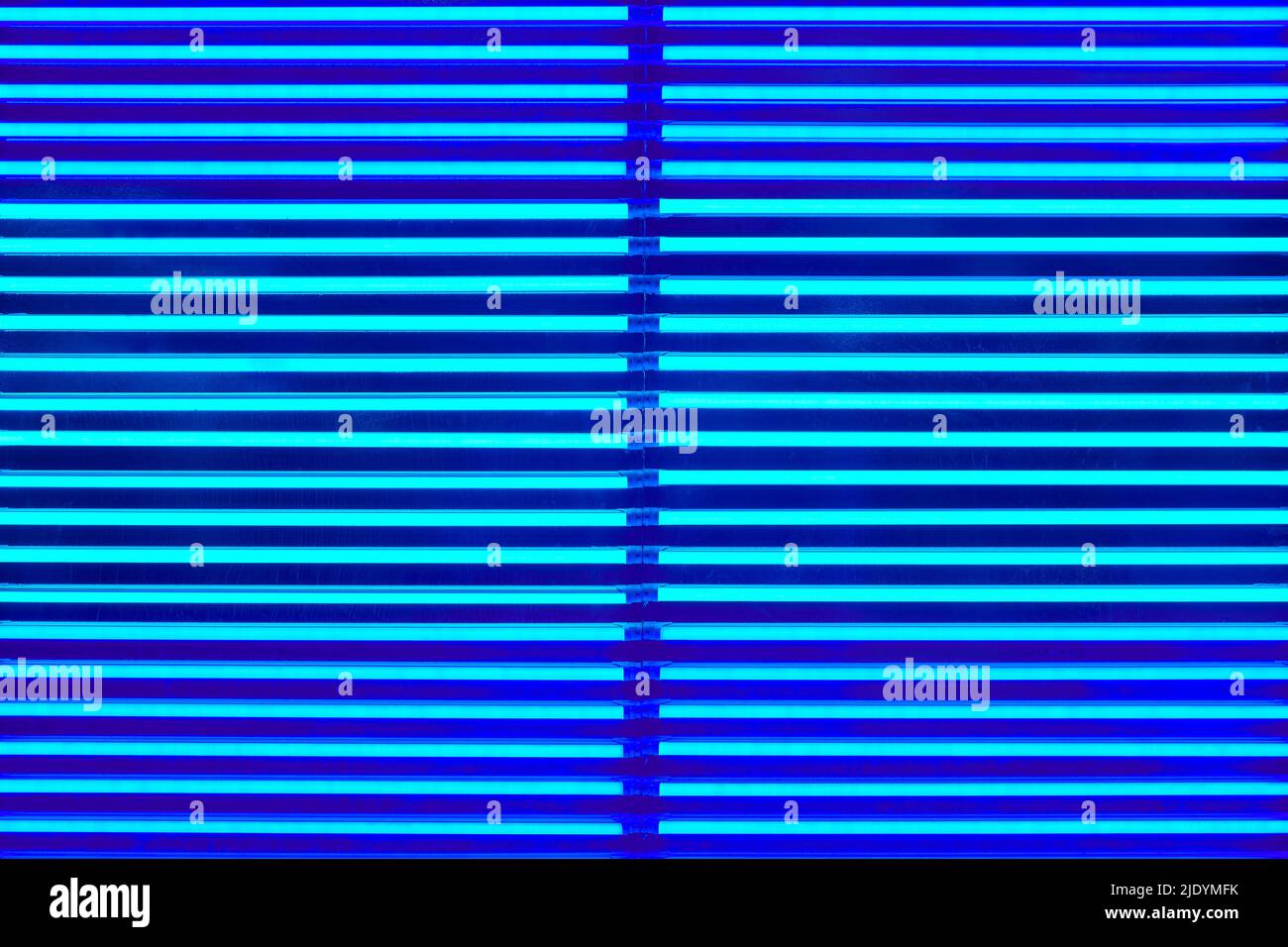 Blue neon ligths. Ultraviolet lamps rays. Fluorescent background Stock ...