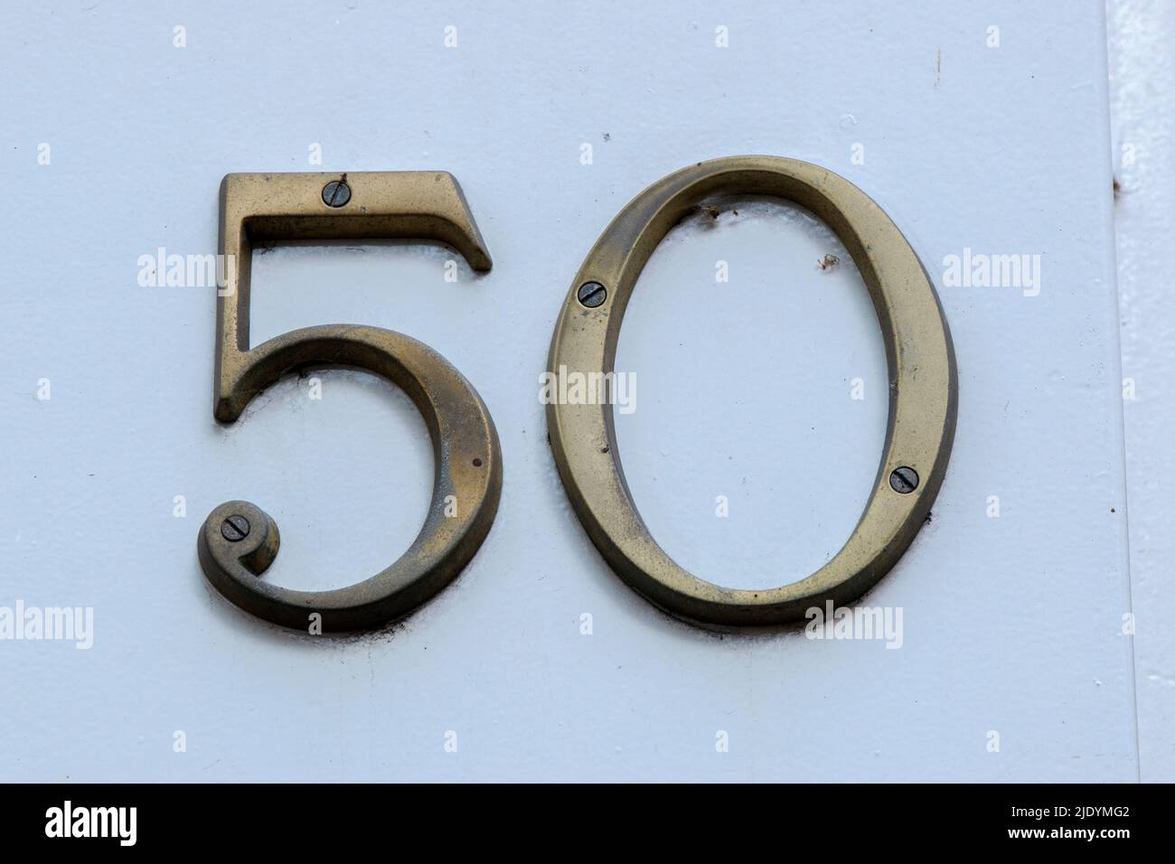 House number 50 sign hi-res stock photography and images - Alamy