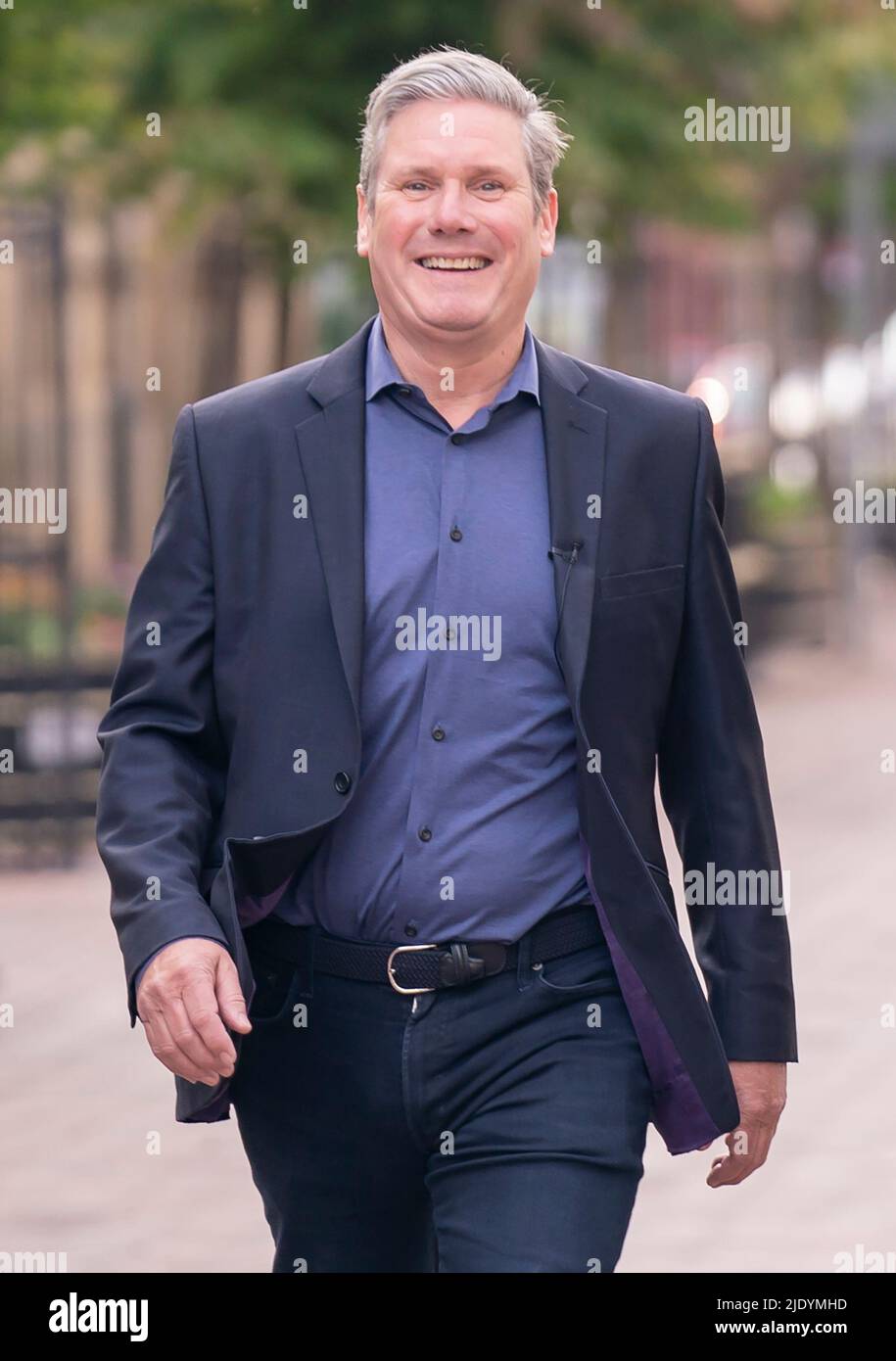 Labour leader Sir Keir Starmer arrives to meet with new Wakefield MP ...