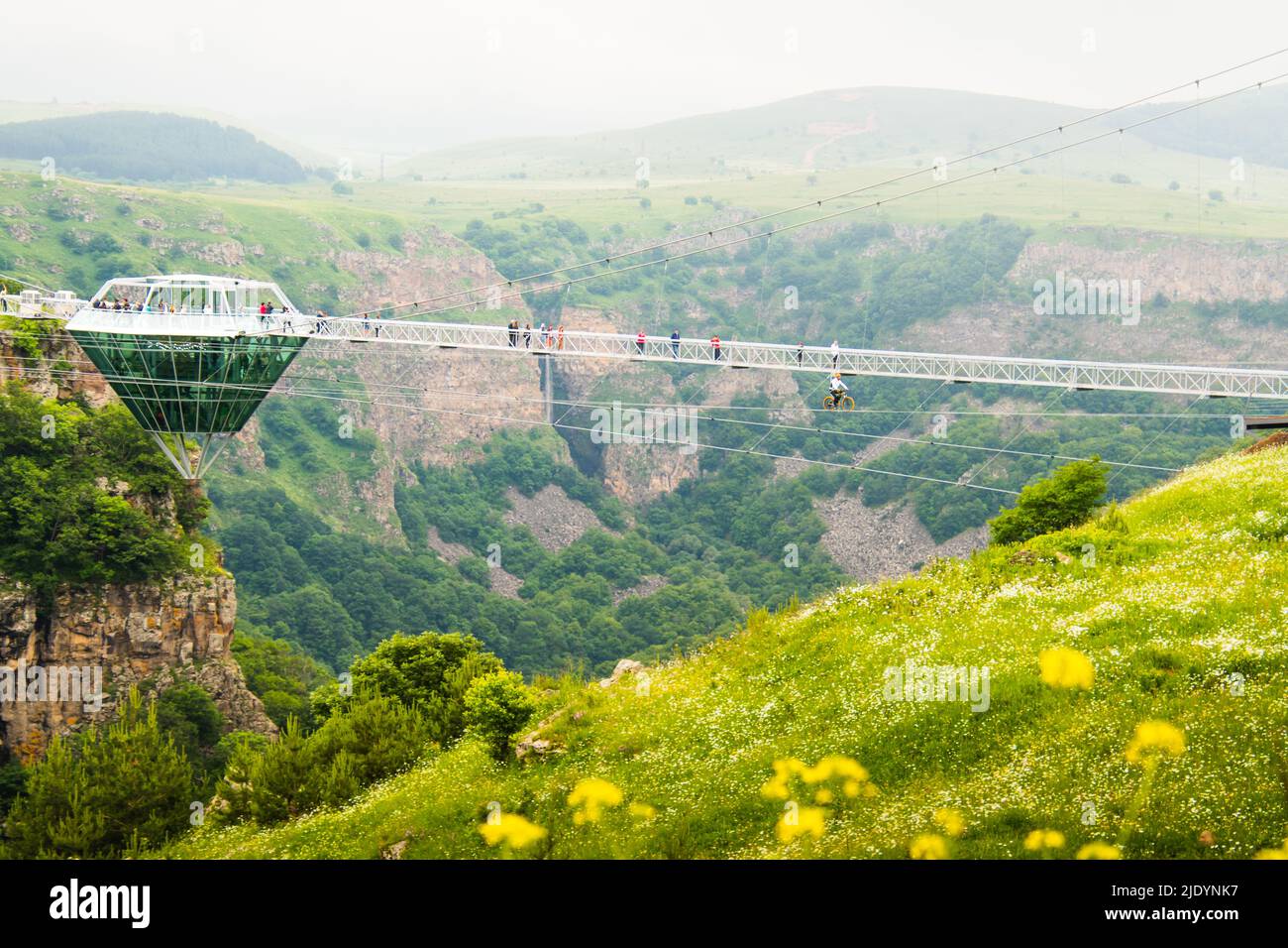 Dashbashi, Georgia - 19th june, 2022: static view Diamond shape ...