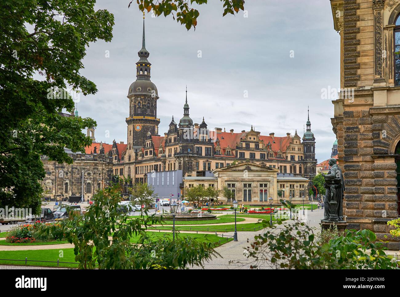 City view in the center of Dresden Stock Photo - Alamy