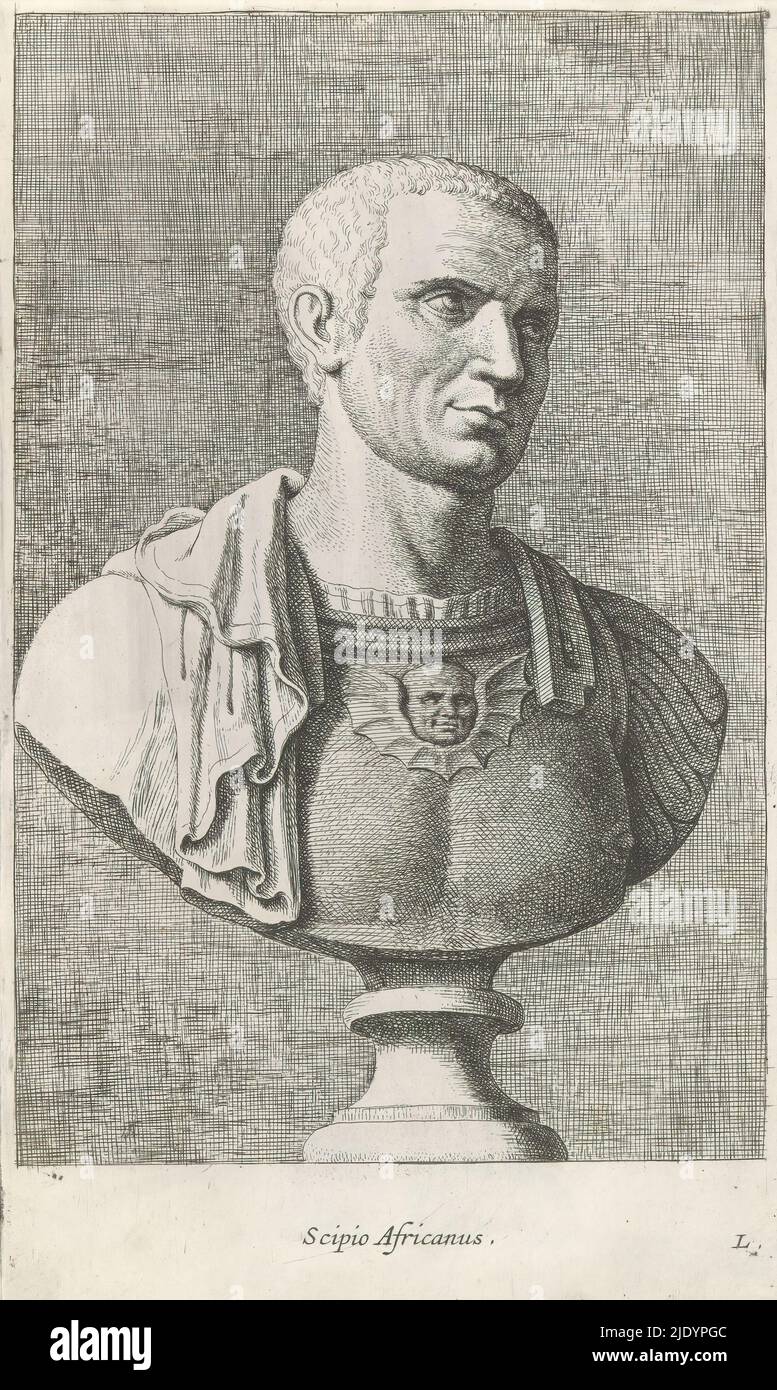Bust of Scipio Africanus major, Scipio Africanus (title on object ...