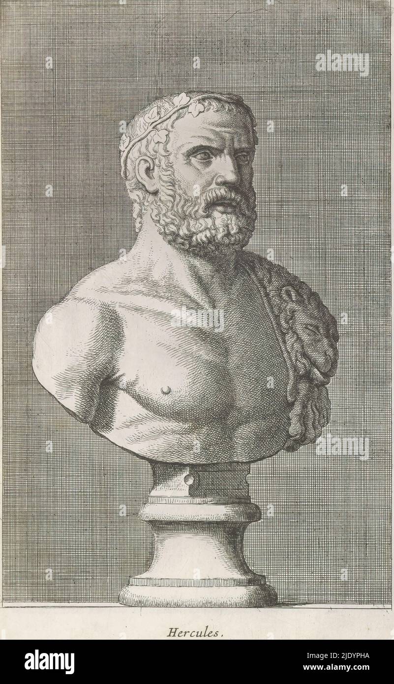 Bust of Hercules, Hercules (title on object), Classical bust of ...