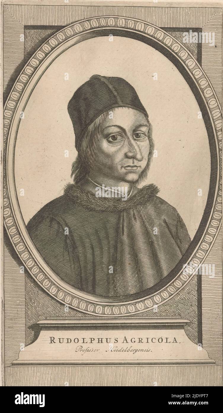 Portrait of Rudolf Agricola, Portrait of Rudolf Agricola in an ...