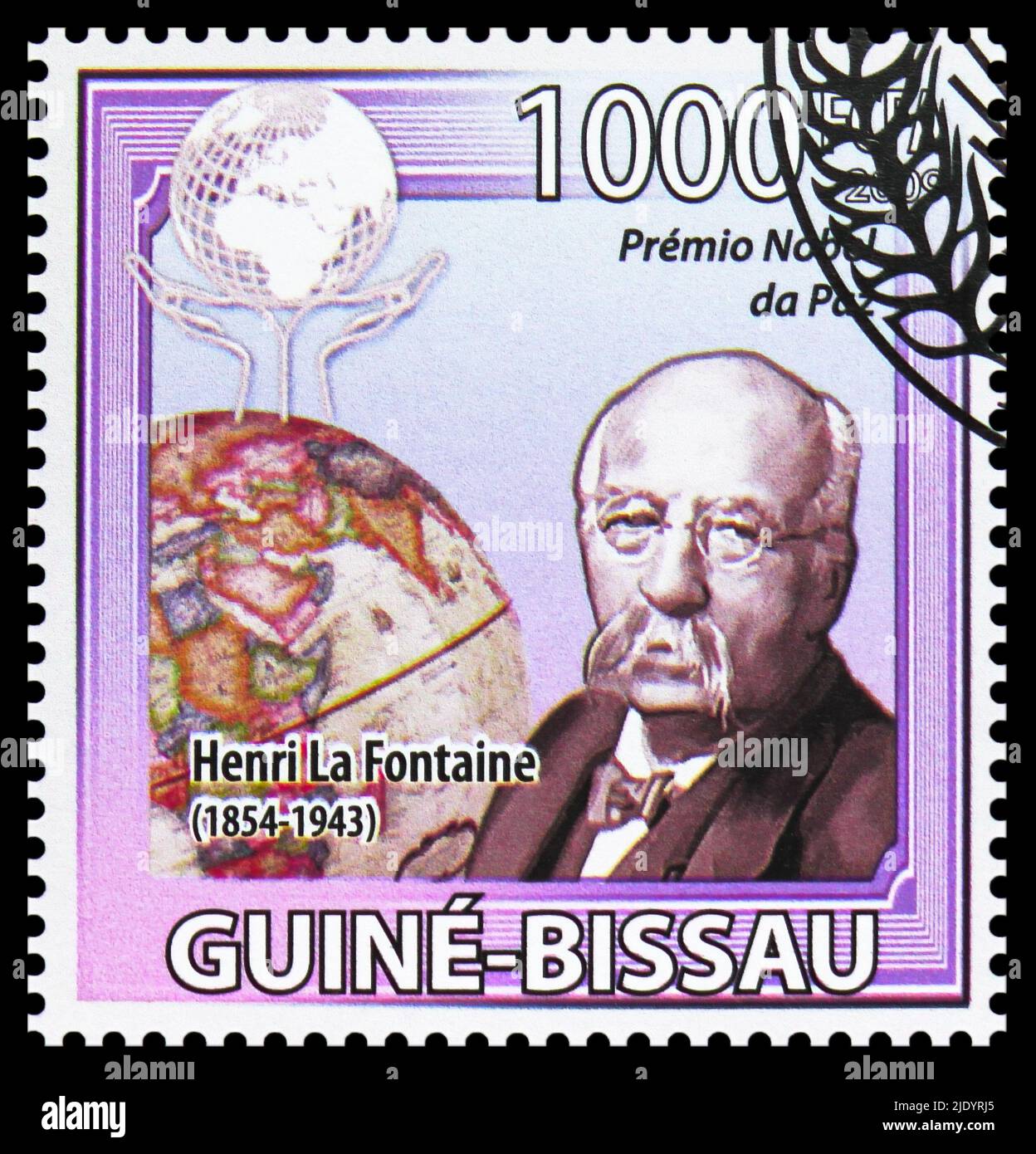 MOSCOW, RUSSIA - JUNE 17, 2022: Postage stamp printed in Guinea-Bissau ...