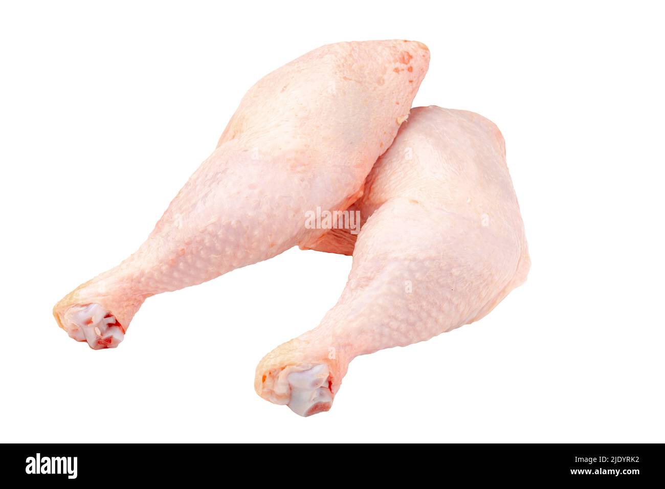 Isolated fresh raw chicken legs Stock Photo - Alamy
