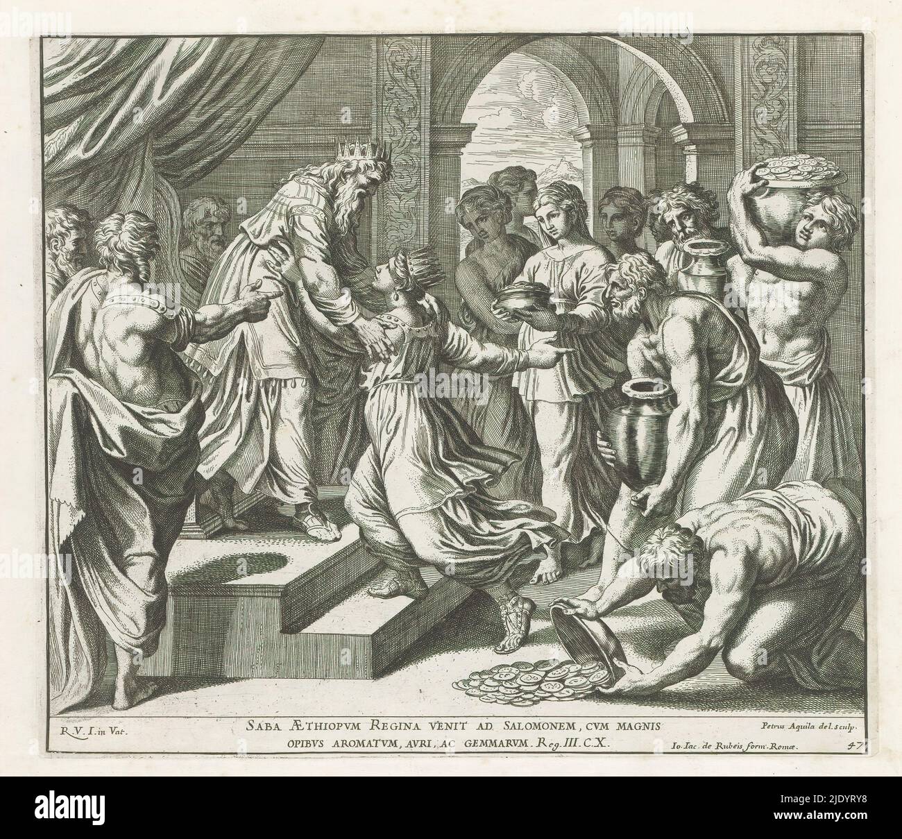 Seba brings solomon gifts hi-res stock photography and images - Alamy