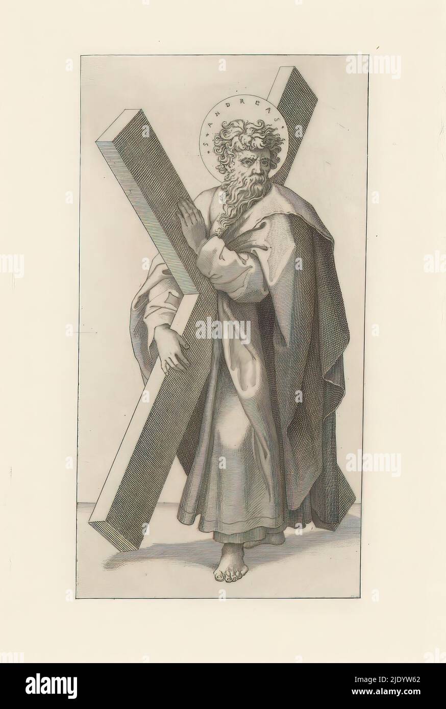 Apostle Andrew, Christ and the twelve apostles (series title), Il ...