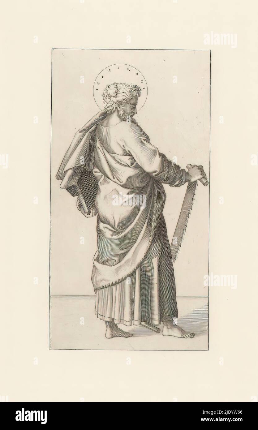 Apostle Simon Zelotes, Christ and the twelve apostles (series title ...