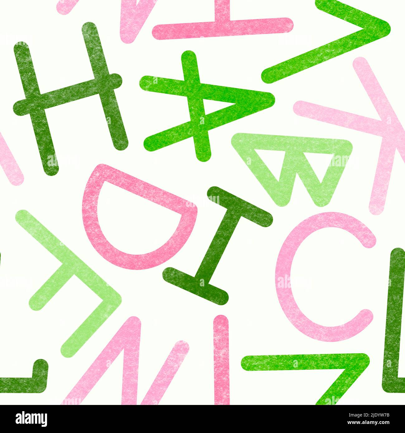 School seamless alphabet pattern for fabrics and textiles and packaging ...