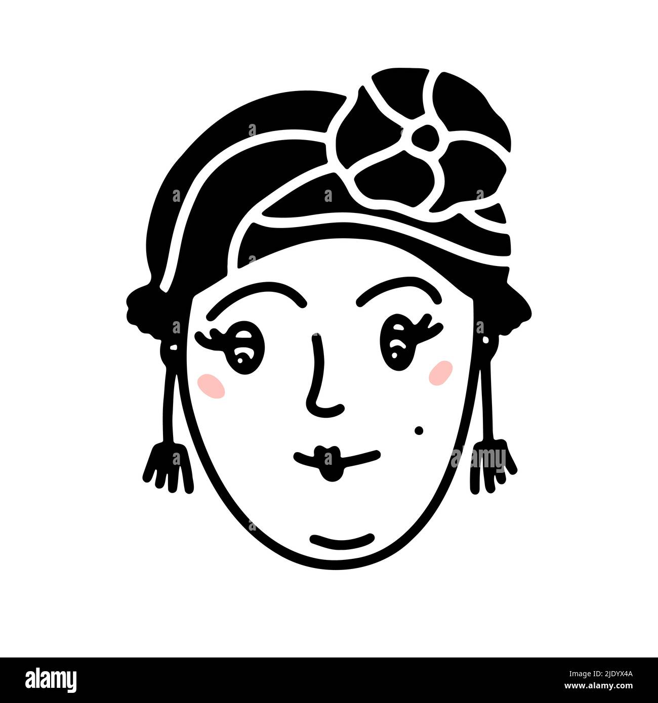 Man with pink turban Stock Vector Images - Alamy