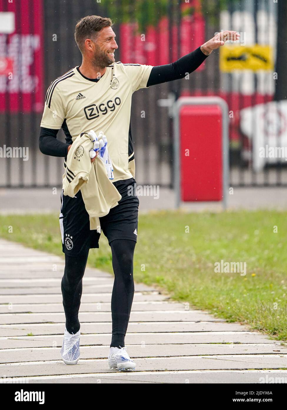 AMSTERDAM, NETHERLANDS - JUNE 24: Maarten Stekelenburg of Ajax during ...