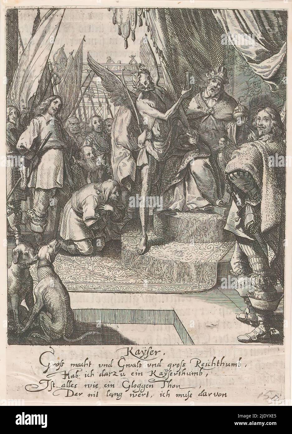 Emperor and Death, Kayser (title on object), The Dance of Death (series ...