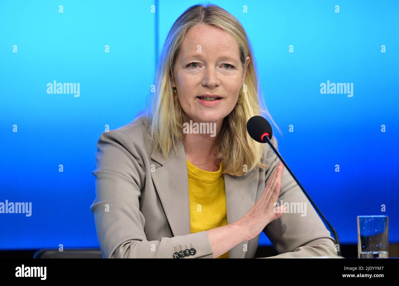 Stuttgart, Germany. 24th June, 2022. Thekla Walker (Bündnis 90/Die ...