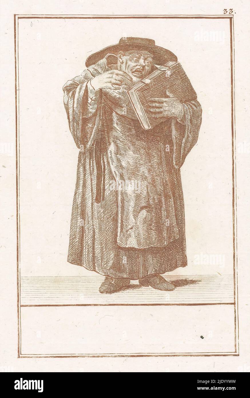 Monk with a Bible, Abuses of the Catholic Clergy (series title), L ...
