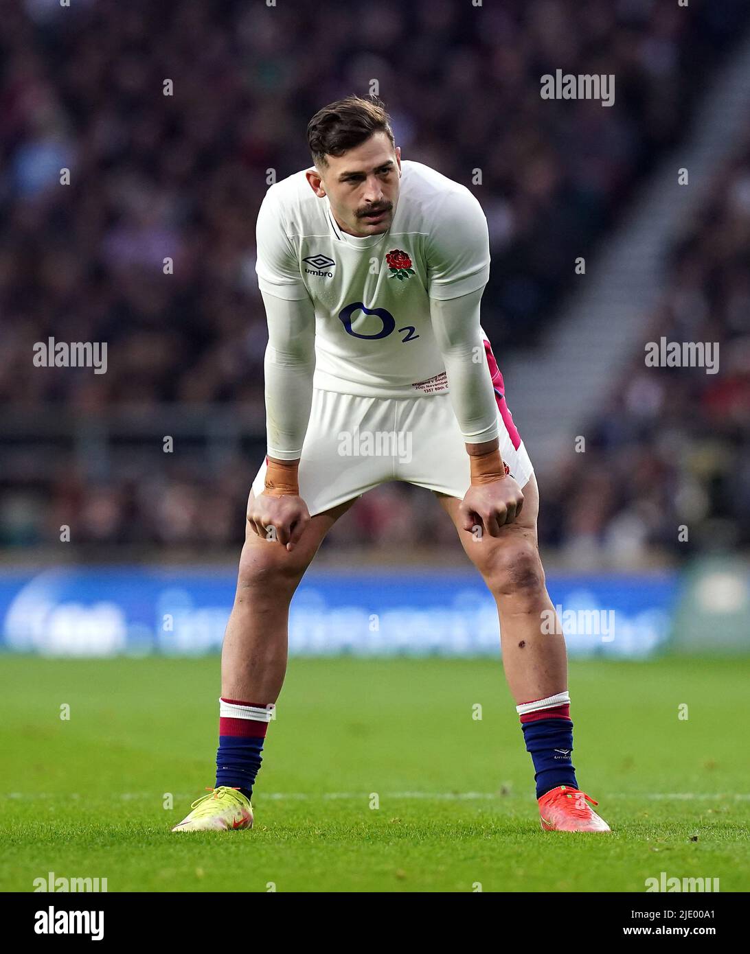 File photo dated 20-11-2021 of England's Jonny May. England have ...