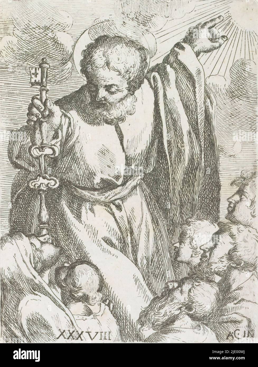 Peter pointing hi-res stock photography and images - Alamy