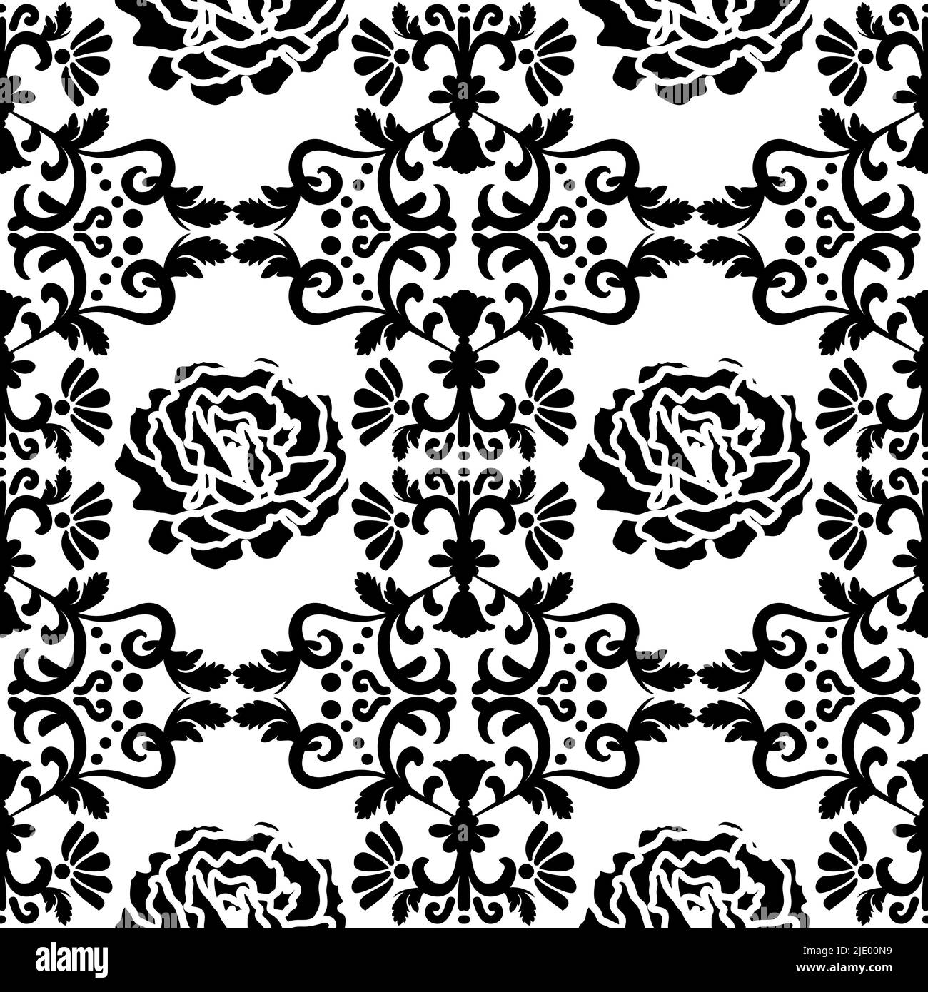 Renaissance tiles Black and White Stock Photos & Images - Alamy