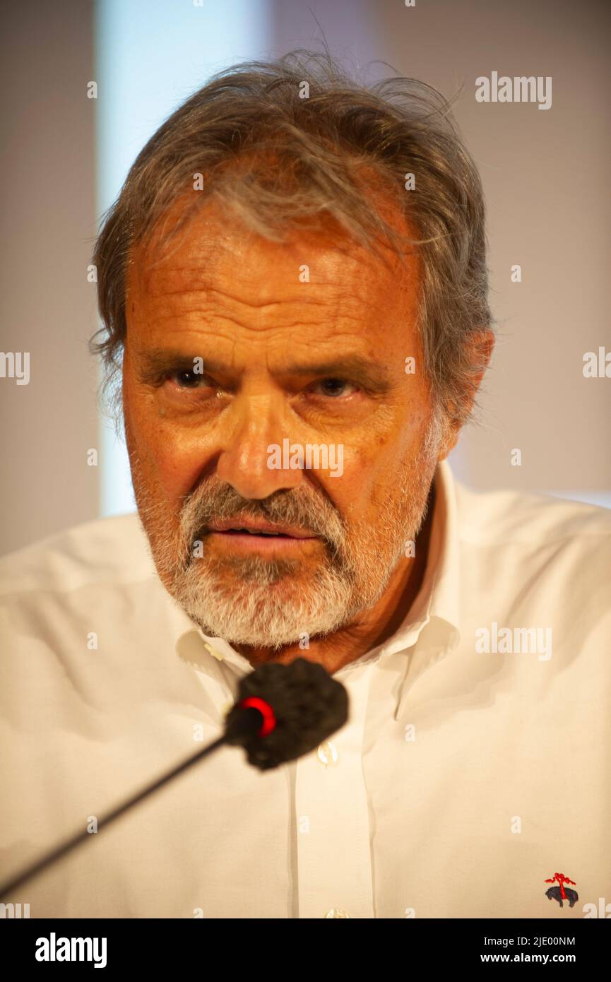 23 June 2022 Milan, Palazzo Reale, Oliviero Toscani. Photographer ...