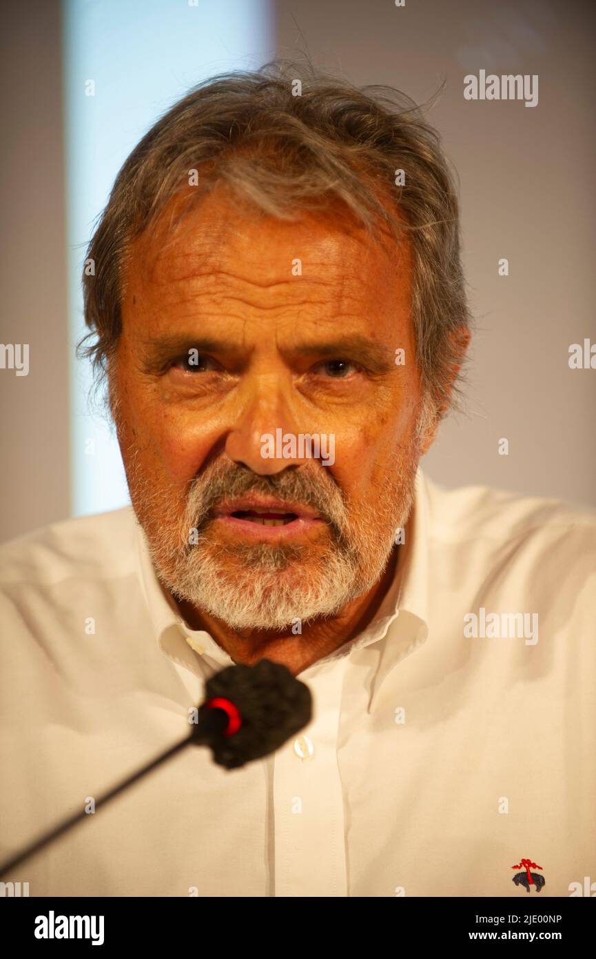 23 June 2022 Milan, Palazzo Reale, Oliviero Toscani. Photographer ...
