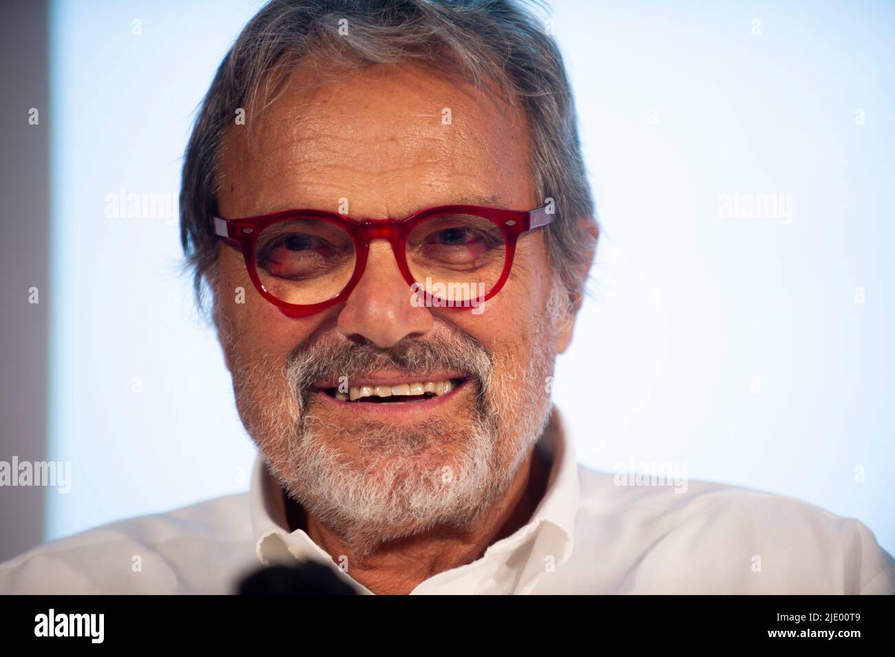 23 June 2022 Milan, Palazzo Reale, Oliviero Toscani. Photographer ...