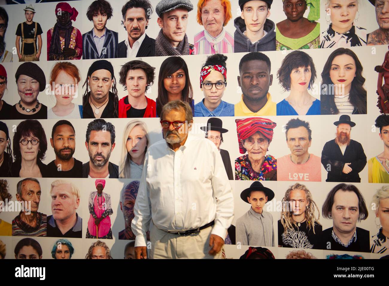 23 June 2022 Milan, Palazzo Reale, Oliviero Toscani. Photographer ...