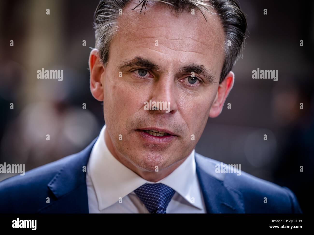 2022-06-24 10:27:48 THE HAGUE - Mark Harbers, Minister of ...