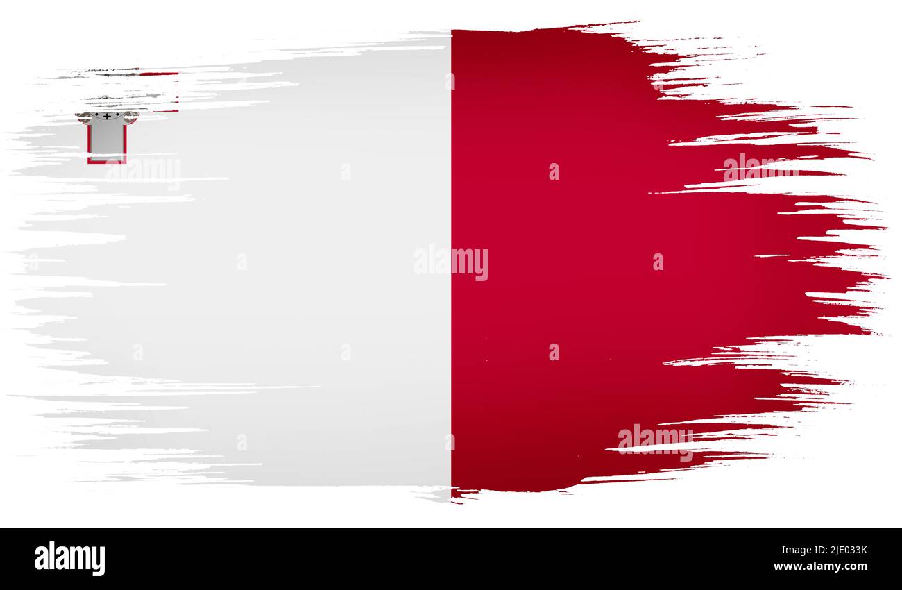 colorful hand-drawn brush strokes painted national country flag of ...