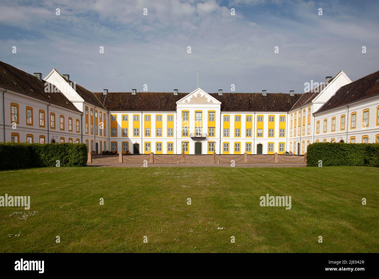 Augustenborg Castle, Island Als, Flensburg Fjord, South Denmark Stock ...