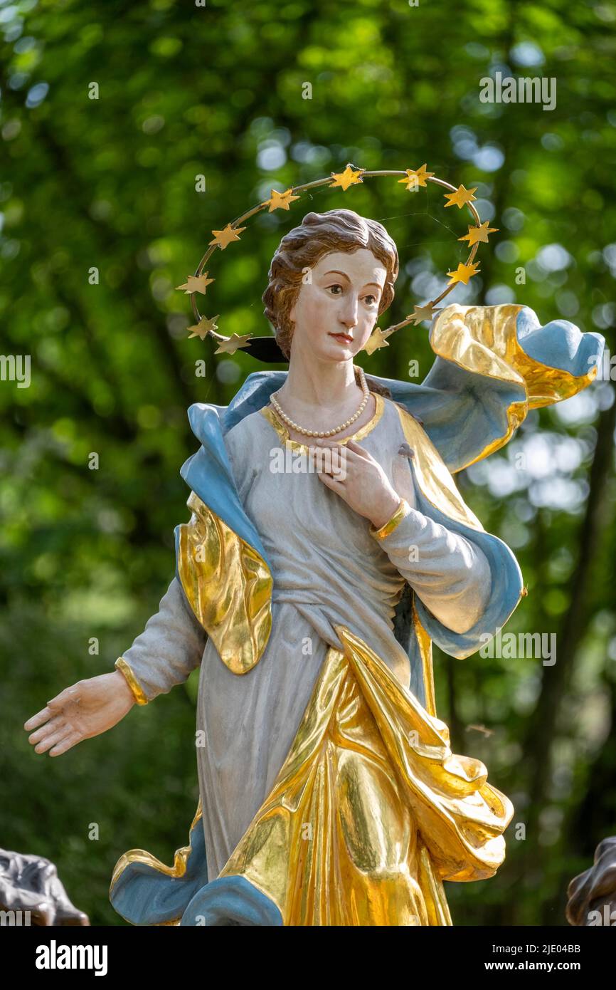 Maria, processional figure, Corpus Christi procession, Corpus Christi ...