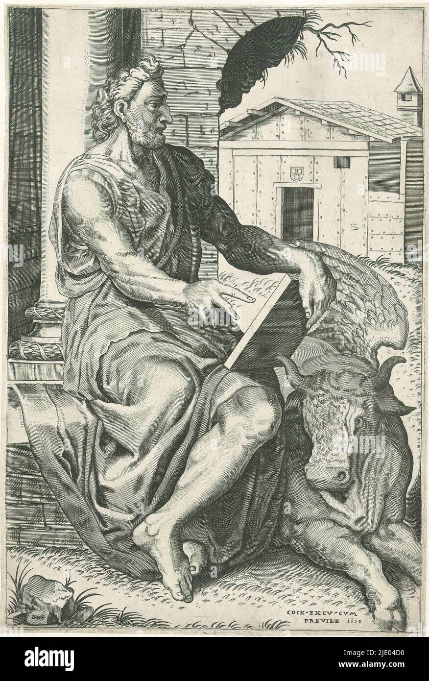 Luke the evangelist, The four evangelists (series title), The ...