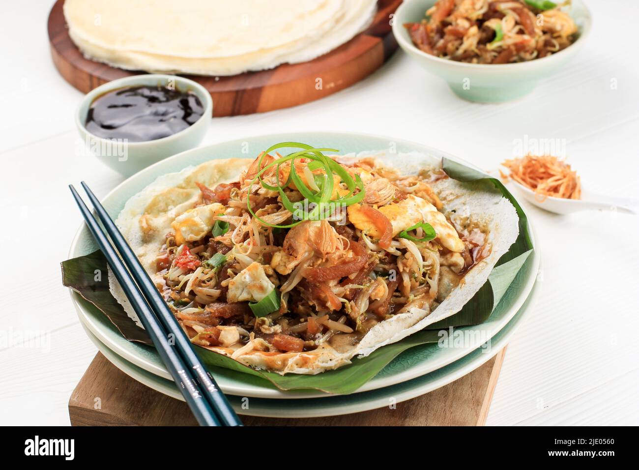 Lumpia Basah Bandung, Popular Traditional Street Food Snack Made from ...