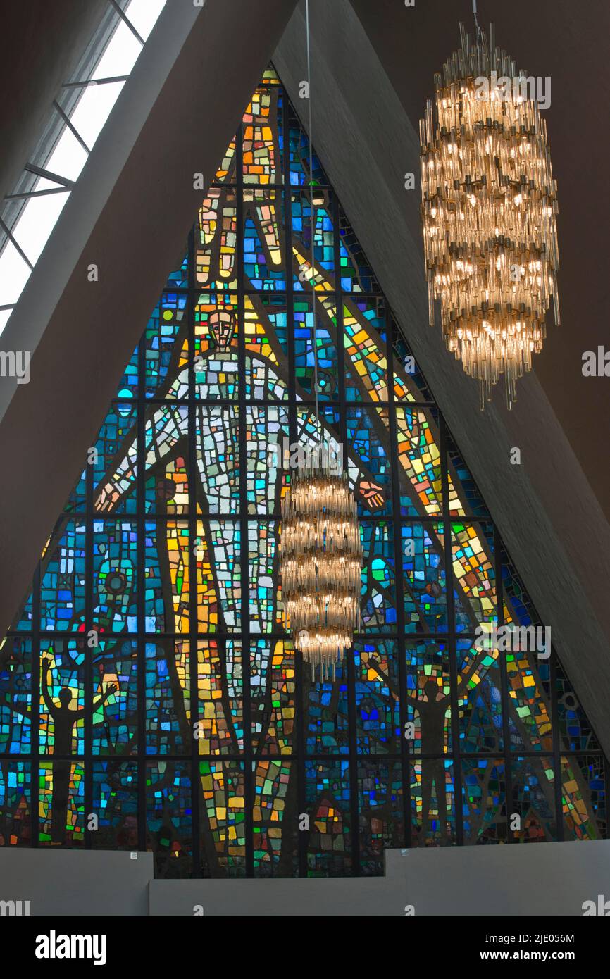 Arctic Sea Cathedral, Tromso, Norway Stock Photo - Alamy