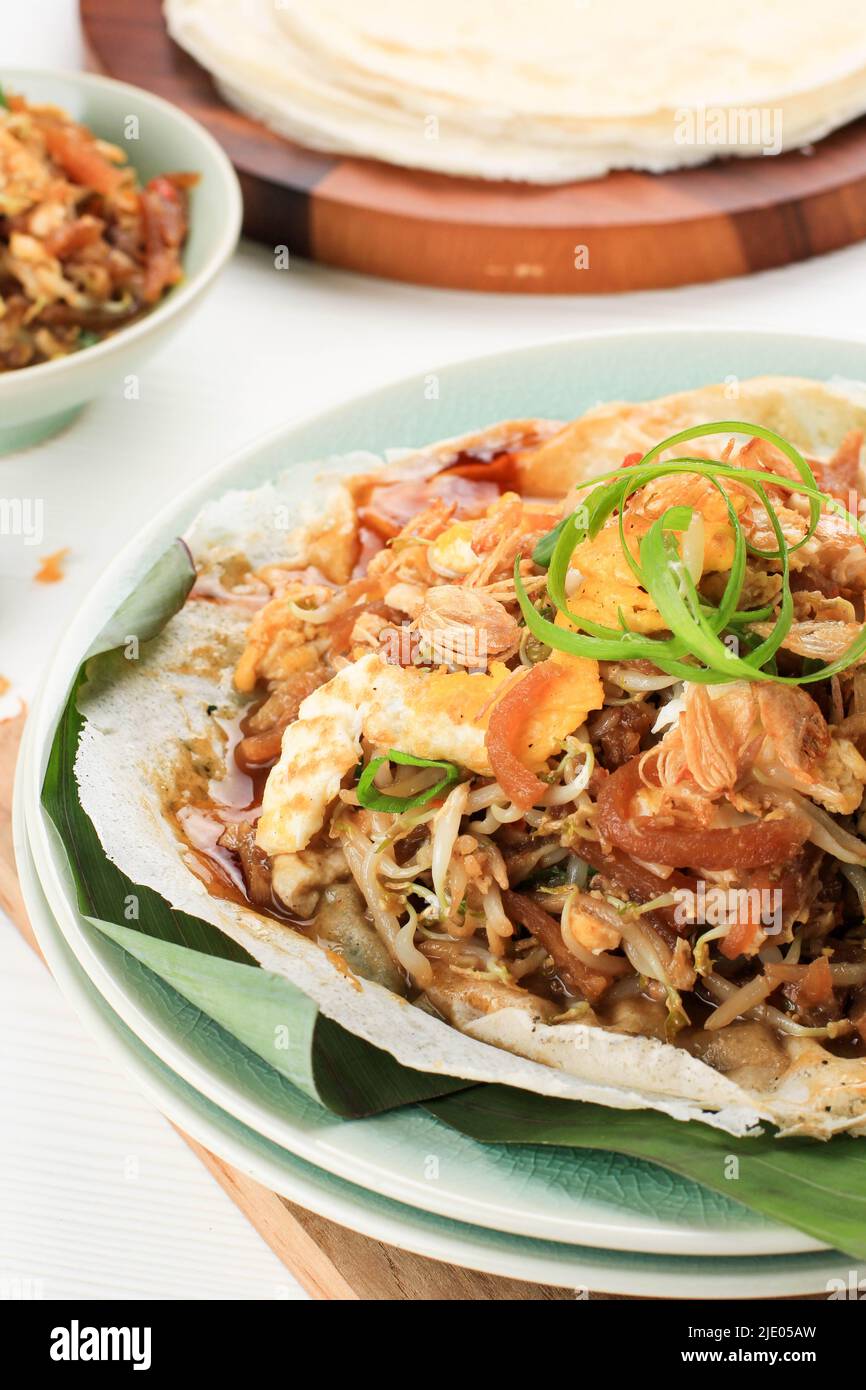 Lumpia Basah Bandung, Popular Traditional Street Food Snack Made from ...