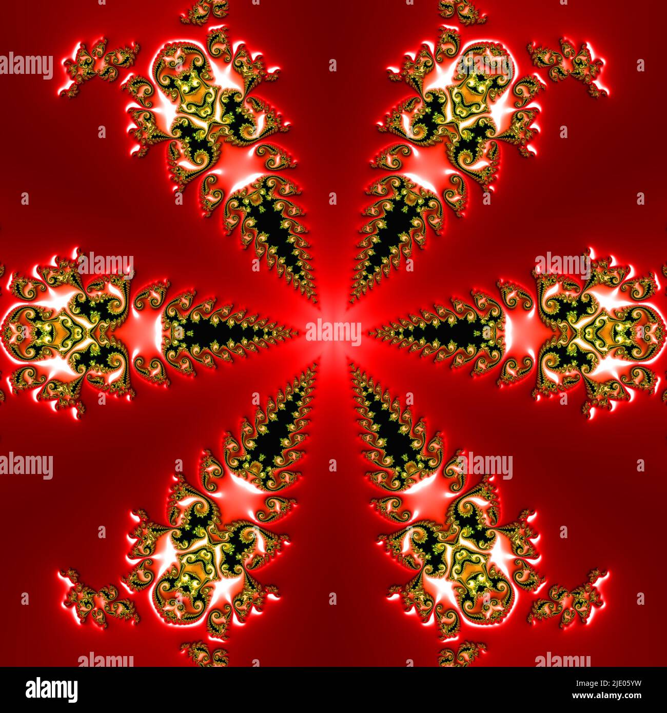 Abstract Computer generated Fractal design. A fractal is a never-ending ...