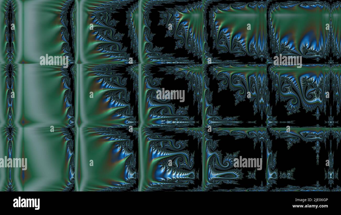 Abstract Computer generated Fractal design. A fractal is a never-ending ...