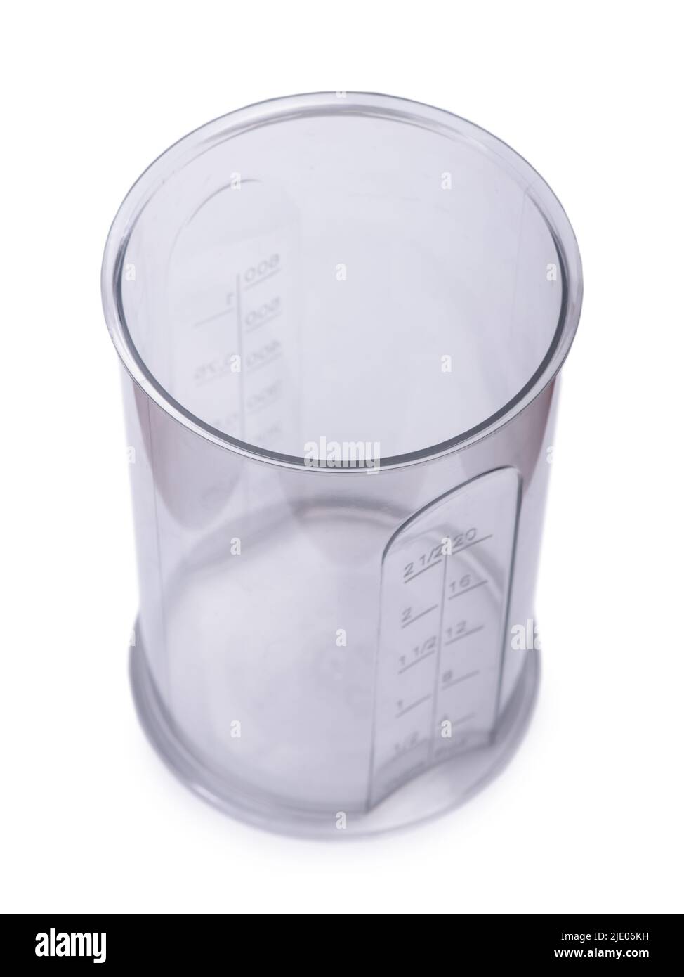 Kitchen measuring cup isolated on white background Stock Photo - Alamy