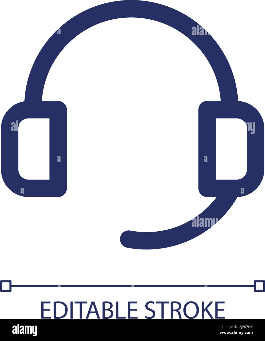 Call center linear ui icon Stock Vector Image & Art - Alamy