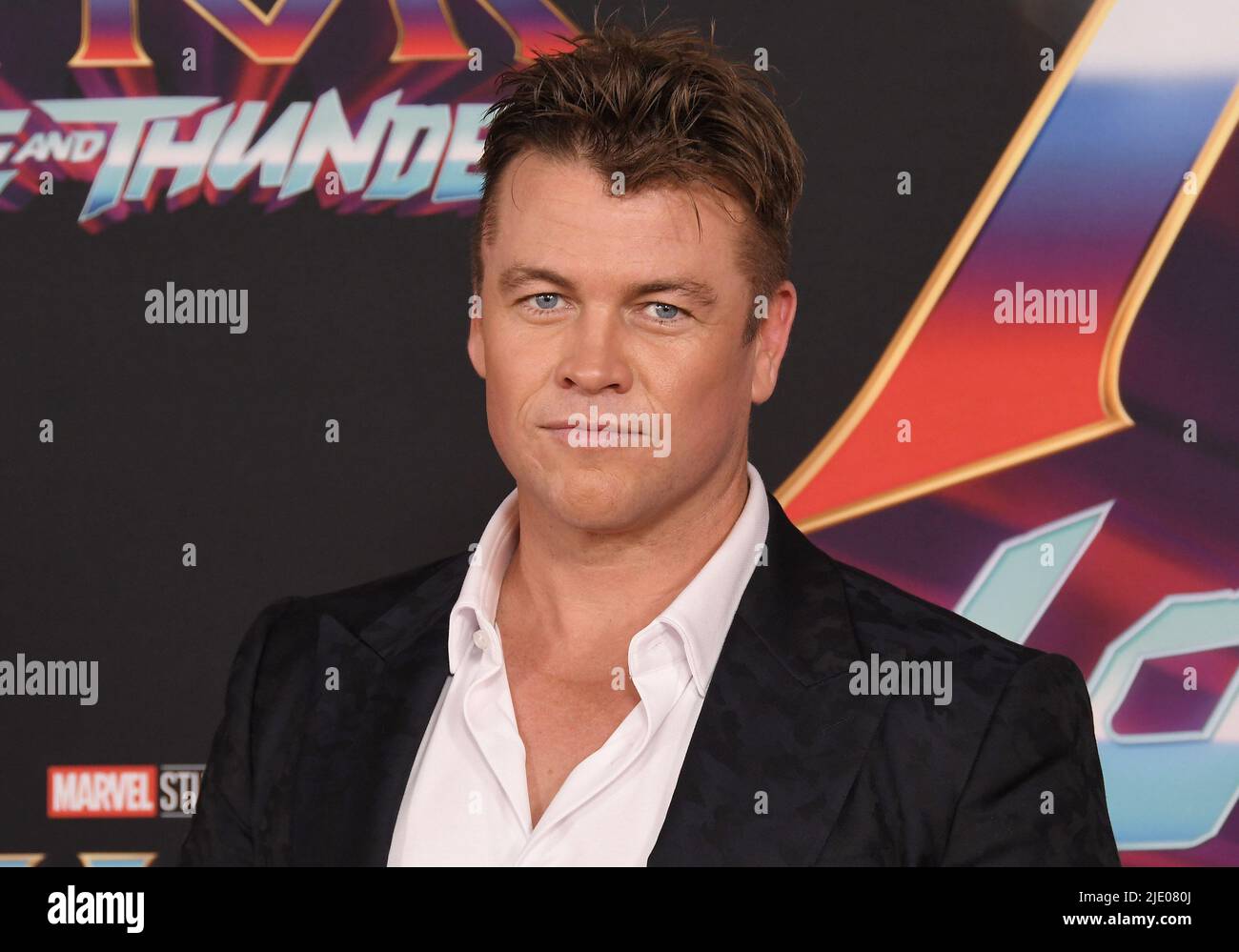 California, US, 23/06/2022, Luke Hemsworth arrives at Marvel Studios ...