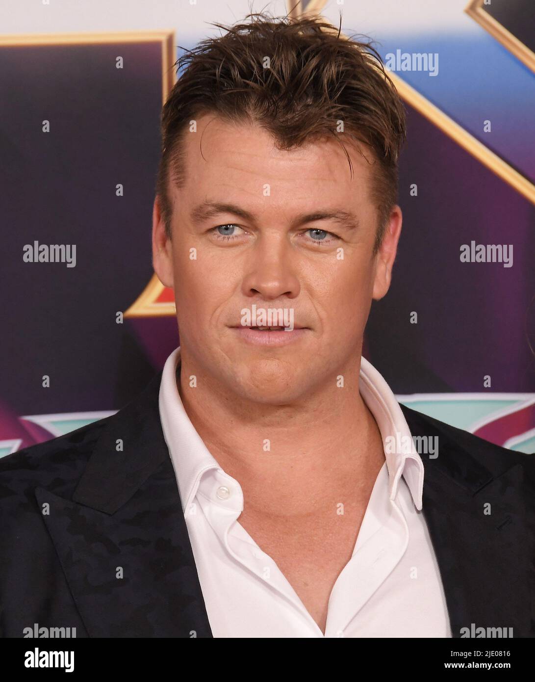 California, US, 23/06/2022, Luke Hemsworth arrives at Marvel Studios ...