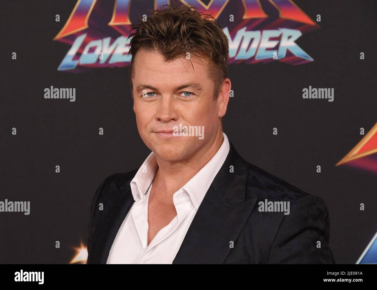 California, US, 23/06/2022, Luke Hemsworth arrives at Marvel Studios ...